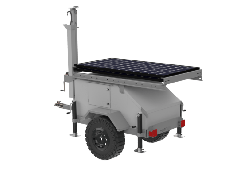 Mobile Solar Surveillance Trailers - Vorp Energy