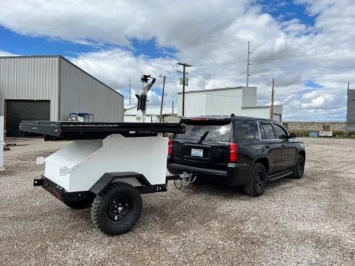 Law Enforcement Video Surveillance Trailer - Vorp Energy